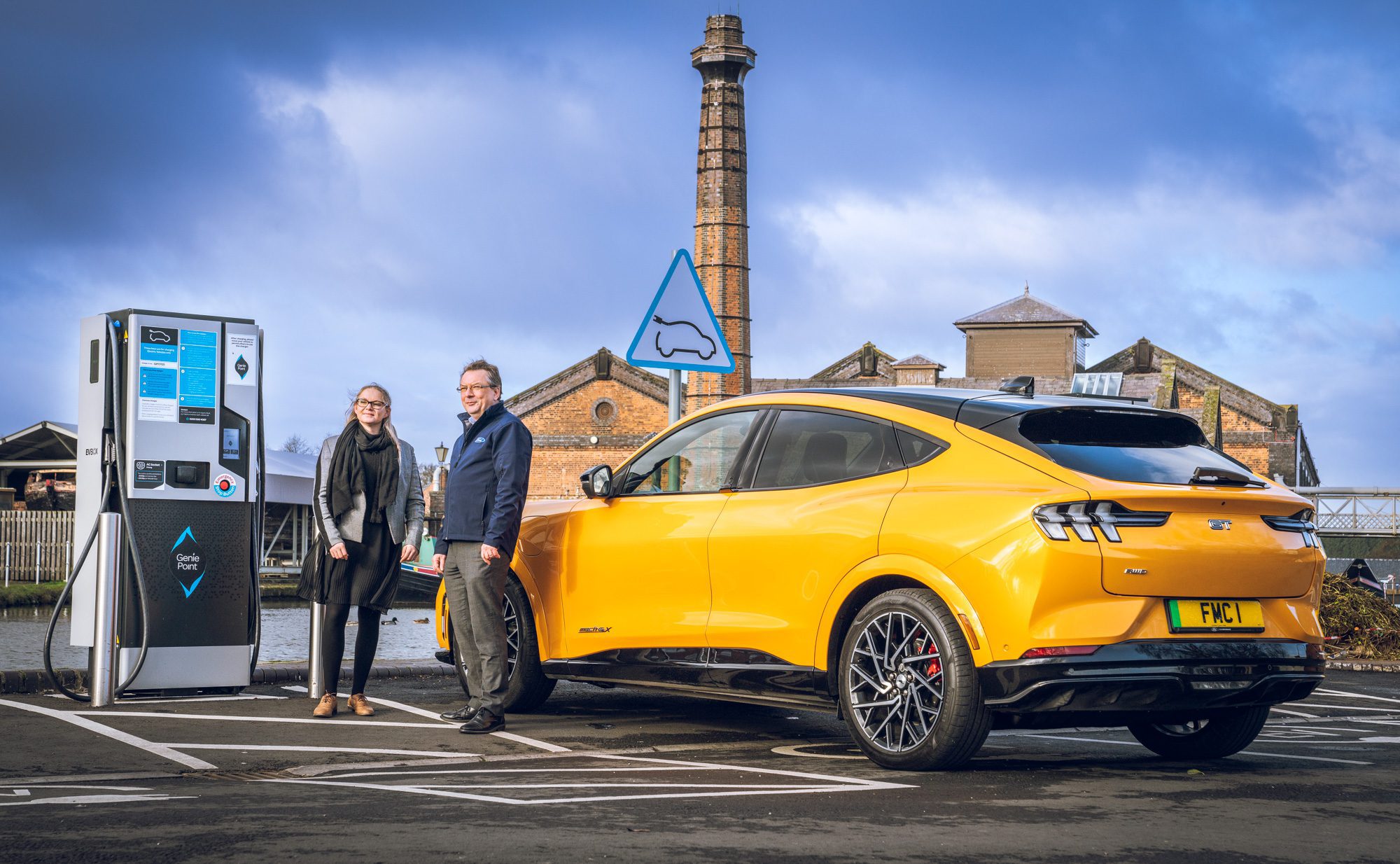 FORD Electric Charging with GeniePoint