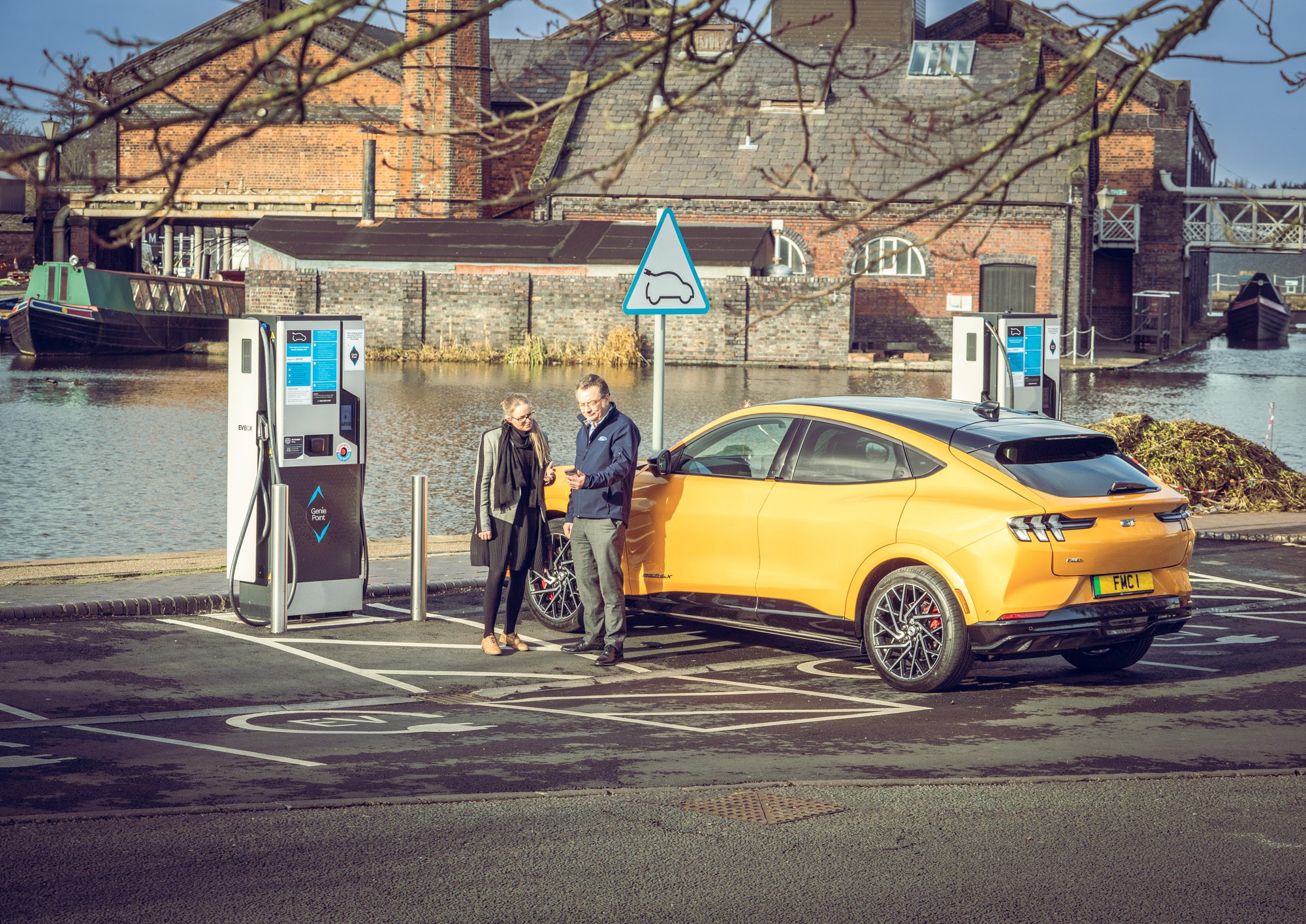 FORD Electric Charging with GeniePoint