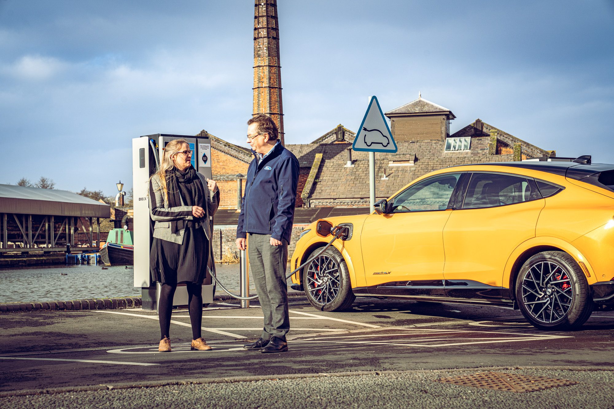 FORD Electric Charging with GeniePoint